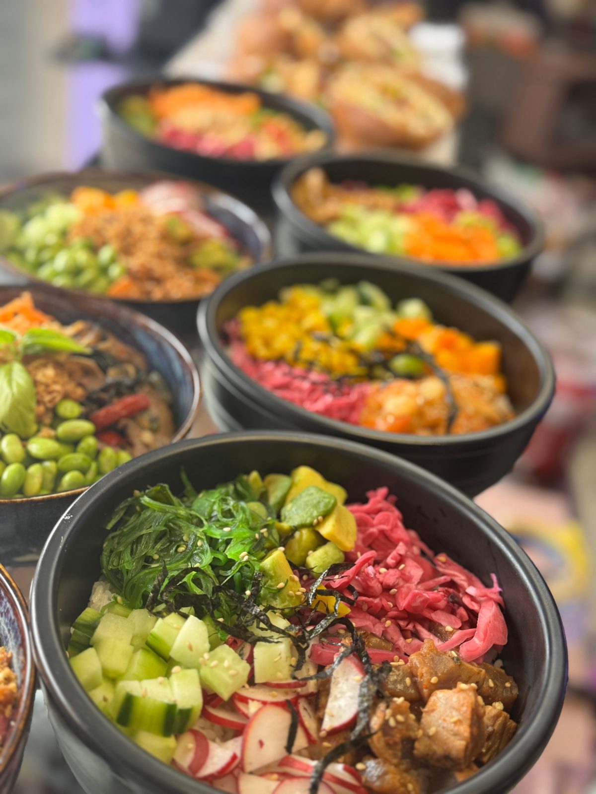 Nos produits Chana Poke Thai – Poke bowls & Bubble Tea